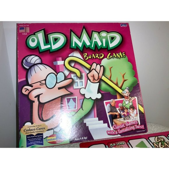 Cadaco | Games | Old Maid Board Game By Cadaco Ages 4 Up 207 | Poshmark